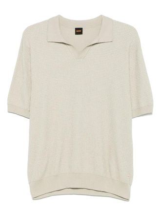 BOSS t-shirt Keflo - Tons neutres