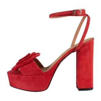 L37 High Heel Sandalen - - Shoes - Damen - Rot - 41 EU