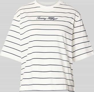 Tommy Hilfiger Regular Fit T-Shirt aus reiner Baumwolle