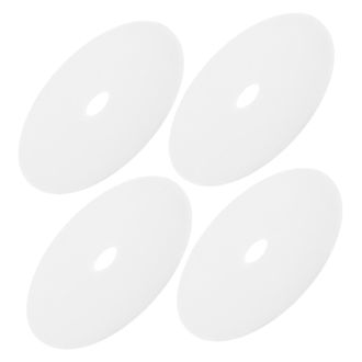 Amosfun Wc B&uuml;rsten Reinigungspads 4 St&uuml;ck Wei&szlig; Pp Material Geruchsneutralisierer F&uuml;r Haushalt Badezimmer Kompatibel Mit Verschiedenen Toilettenb&uuml;rsten