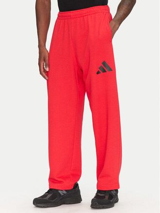 adidas Jogginghose Essentials JF3601 Rot Loose Fit