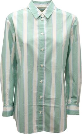 MC2 Saint Barth Brigitte Shirt - - Blouses & Shirts - Damen - Gr&uuml;n - XS