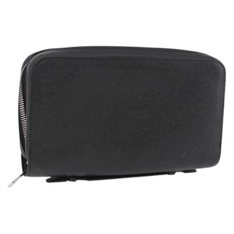 Louis Vuitton Portefeuille M&eacute;tallique Pr&eacute;-poss&eacute;d&eacute; - Femme - Pre-owned - Noir - Taille: ONE Size