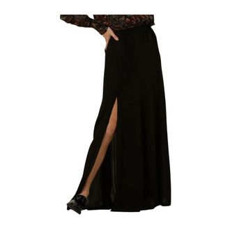 Rough Studios Schwarzer Maxirock f&uuml;r Frauen - - Skirts - Damen - Schwarzk - S