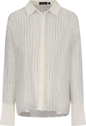 Retrof&ecirc;te Femme, Blouses et Chemises, Blanc, Taille: 38 FR Haut Kennedy chic pour femmes