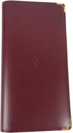 Cartier unisex, Pre-owned, Rouge, Taille: ONE Size Portefeuille Vintage Pre-owned