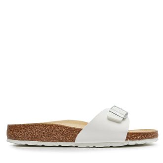 Birkenstock Pantoletten Birkenstock Madrid 0040733 Wei&szlig;