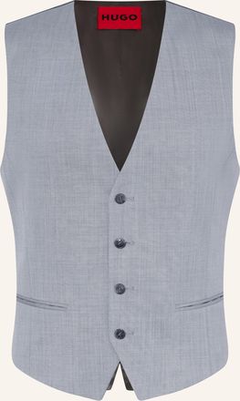 HUGO BOSS Hugo Anzugweste Vin Extra Slim Fit blau