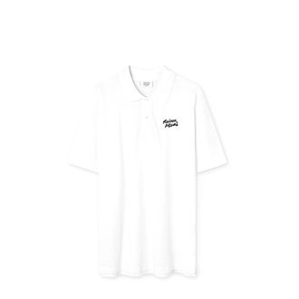 Maison Kitsun&eacute; Polo Shirts - - Tops - Herren - Wei&szlig; - L