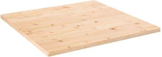 vidaXL Dessus de table 70x70x2,5 cm bois de pin massif Vidaxl