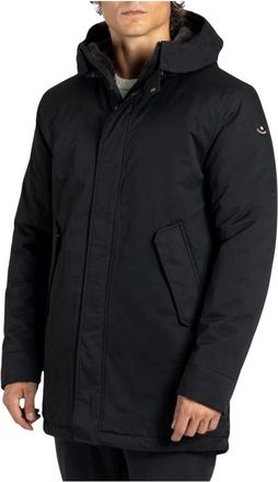 Canadian Herren, Mäntel, Schwarzk, MGröße