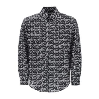 Burberry Monogram Print Long Sleeve Shirt - - Shirts - Herren - Mehrfarbig - S