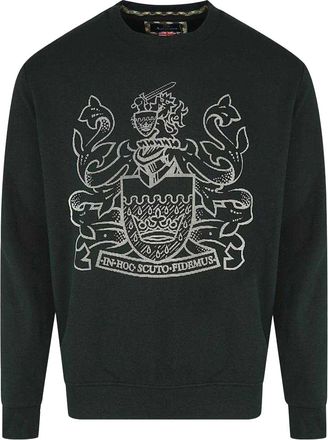 Aquascutum Aldis Sweatshirt f&uuml;r Herren, Logo (Schwarz)