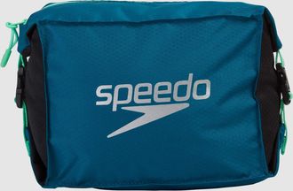 Speedo Unisex Erwachsene Pooltasche | Für den Pool | Training Tasche, Nordic Teal/Schwarz/Green Glow, Einheitsgröße