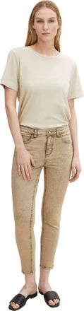 Tom Tailor Damen Alexa Skinny Jeans 1030520, 28866 - Strong Olive, 34W / 28L