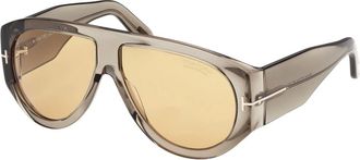 Tom Ford Homme, Accessoires, Vert, Taille: 60 MM Bronson Lunettes de soleil