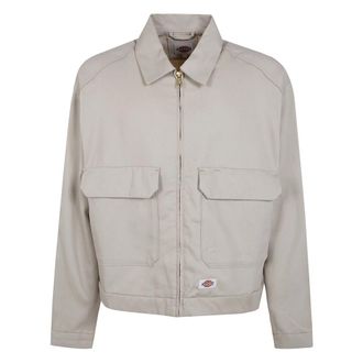Dickies Hemp Twill Trucker Jacket - - Jackets - Herren - Beige - XL