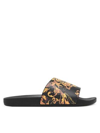Versace Jeans Couture Pantoletten 79YA3SQ4 ZS365 G89 Schwarz