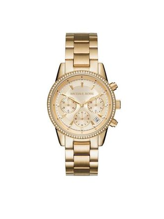 Michael Kors Uhr Ritz MK6356 Goldfarben