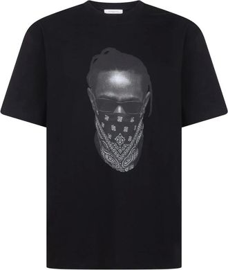 Ih Nom Uh Nit IH NOM UH Nit, Homme, Tops, Noir, Taille: 2XL CWY Mask Graphic T-Shirt