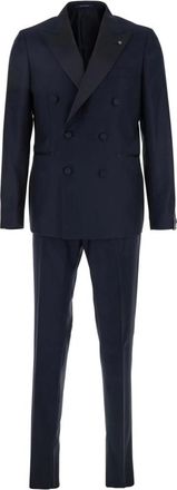 Tagliatore Homme, Costumes, Bleu, Taille: S Costume Tuxedo Crois&eacute;