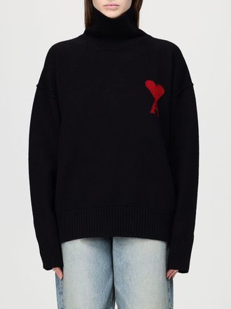 Ami Pull AMI PARIS Femme couleur Noir