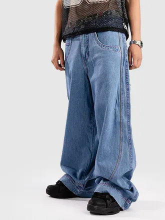 A.Lab Mega Piped Jeans bleu