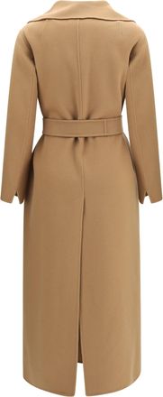 Max Mara Wool-Cashmere Blend Coat - Beige