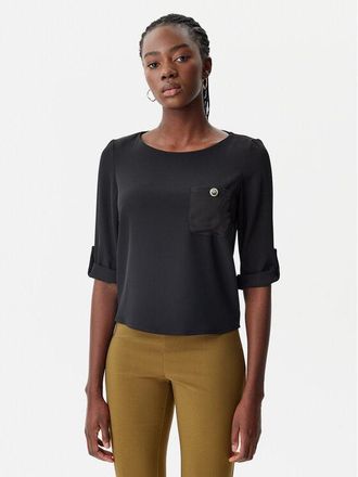 Rinascimento Rinascimento Bluse CFC0122605003 Schwarz Regular Fit