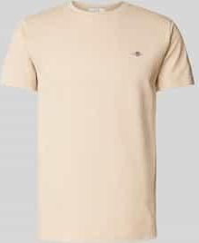 GANT Slim Fit T-Shirt mit Label-Stitching