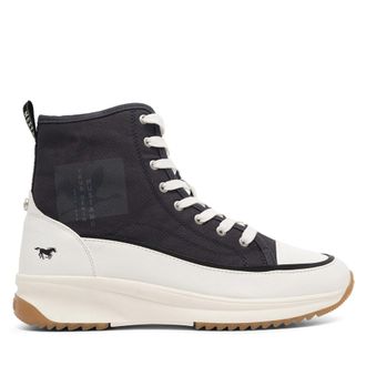 Mustang Jeans Sneakers aus Stoff Mustang 1458-501 Schwarz