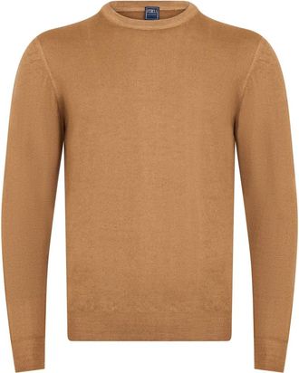 Fedeli Pull - Homme - Pulls - Brun - Taille: XL