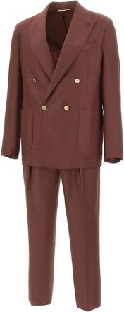 BRIGLIA 1949 Homme, Costumes, Brun, Taille: L Costume Deux Pi&egrave;ces Bolgheri