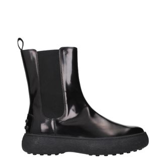 Tod's Tods Cuir noir Femmes Chaussures