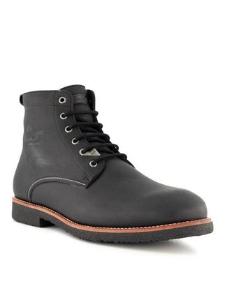 Panama Jack Herren Schuhe schwarz Glattleder