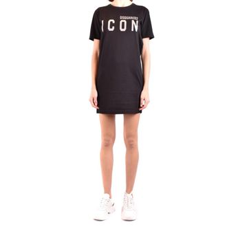 Dsquared2 Stilvolle Kleider f&uuml;r Frauen - - Dresses - Damen - Schwarzk - S