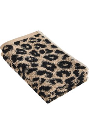 Dieter Knoll Collection G&auml;stetuchset, Schwarz, Beige, Textil, 30x50 cm, Badtextilien, G&auml;stehandt&uuml;cher