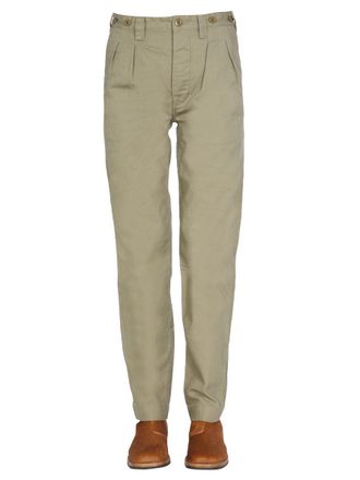 Nigel Cabourn Cotton Regular Fit Jeans - Green