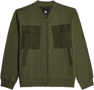 G-Star Sweats-Sweater Woven Mix Sweater Jacket