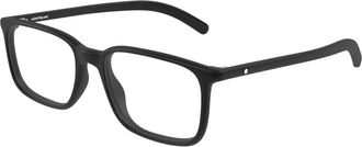 Montblanc Rechteckige optische Fassung - - Accessories - unisex - Schwarzk - 54 MM