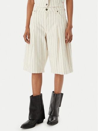 Guess Jeansshorts W6GDY5 D7961 &Eacute;cru Loose Fit