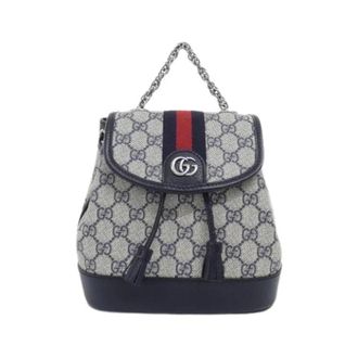 Gucci Pre-owned Sac &agrave; dos Ophidia GG Supreme en cuir - Femme - Pre-owned - Beige - Taille: ONE Size