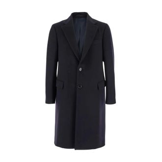 Lardini Homme, Manteaux, Bleu, Taille: M Manteau en laine crois&eacute;