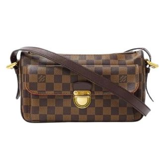 Louis Vuitton Pre-owned Vintage Damier Canvas Schultertasche - - Pre-owned - Damen - Braun - ONE SIZE