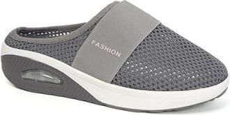 Generic Mules orthop&eacute;diques pour femme - Soutien de la vo&ucirc;te plantaire - Bout ferm&eacute; - Pour diab&eacute;tiques - Large largeur - Respirantes - Confortables - Chaussur