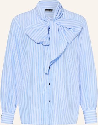 van Laack Van Laack Schluppenbluse Vl-Uzma-Xx blau