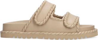 Bibi Lou Geflochtene Sandalen - Nude