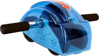 Pretyzoom Vaguelly Ab Roller Vierr&auml;driger Bauchroller Fitnessger&auml;t aus Abs Pp mit Rutschfesten Griffen Ergonomisch f&uuml;r Bauch Arm R&uuml;cken und Schultertraining Zuh