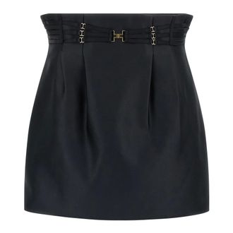 Elisabetta Franchi Damen, R&ouml;cke, Schwarzk, LGr&ouml;&szlig;e