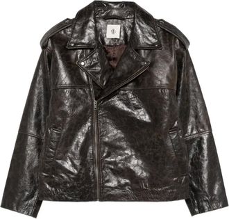 The Garment veste zipp&eacute;e Margo &agrave; &eacute;paulettes - Marron